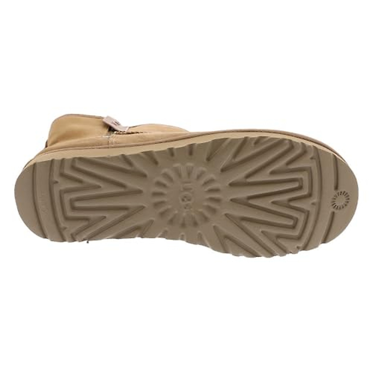 UGG Women's Classic Mini Bailey Zip Boot, Chestnut, 8