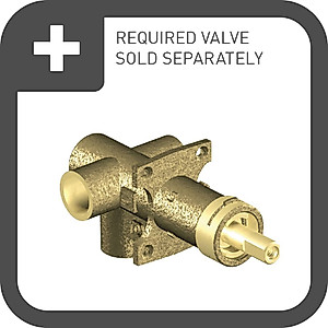 Moen T2721BN Glyde 1-Handle Two-Function Diverter Transfer Valve Trim Kit, Valve Required, Brushed Nickel