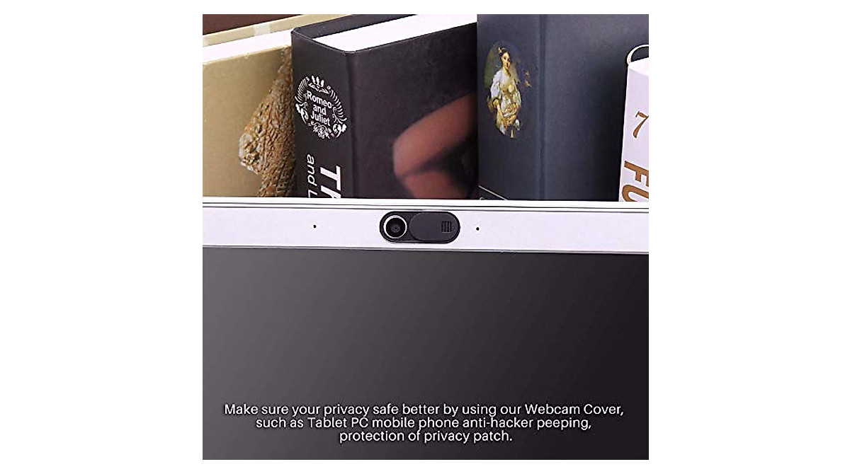 Webcam Cover Slide, Ultra Thin Round Hole Laptop Camera Cover Slide ...