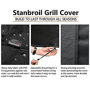 Stanbroil Heavy Duty Waterproof Dome Smoker Cover - Replacement for Char-Broil's The Big Easy Oil-Less Turkey Fryer