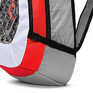 Nike Air Atmosphere Adult Unisex Backpack (17L) (Atmosphere Grey/Black/Infrared 23)