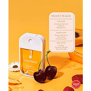 Touchland Power Mist Hydrating Hand Sanitizer JUICY 3-PACK | Watermelon, Peach, Berry | 500-Sprays each, 1 FL OZ (Set of 3)