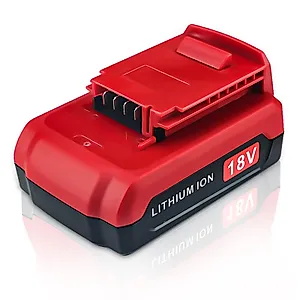 3.0Ah 18 Volt Replacement for Porter Cable 18V Battery Lithium PC18BLX PC18BLEX PC18BL PC18B PC18B-2 PCC489N PCXMVC Compatible with Porter Cable 18 Volt Cordless Power Tools Batteries