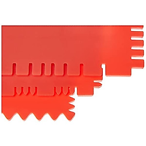 Gelli Arts Mini Printing Tools Set 3, 19 x 10.1 x 0.6 cm, Red