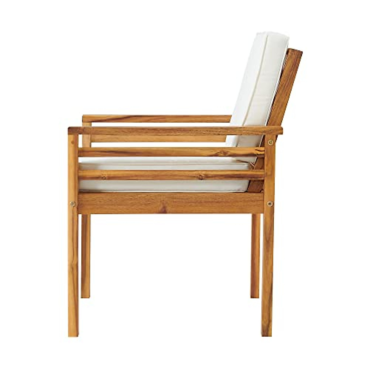 Alaterre Furniture Okemo Outdoor Dining Chairs, Natural