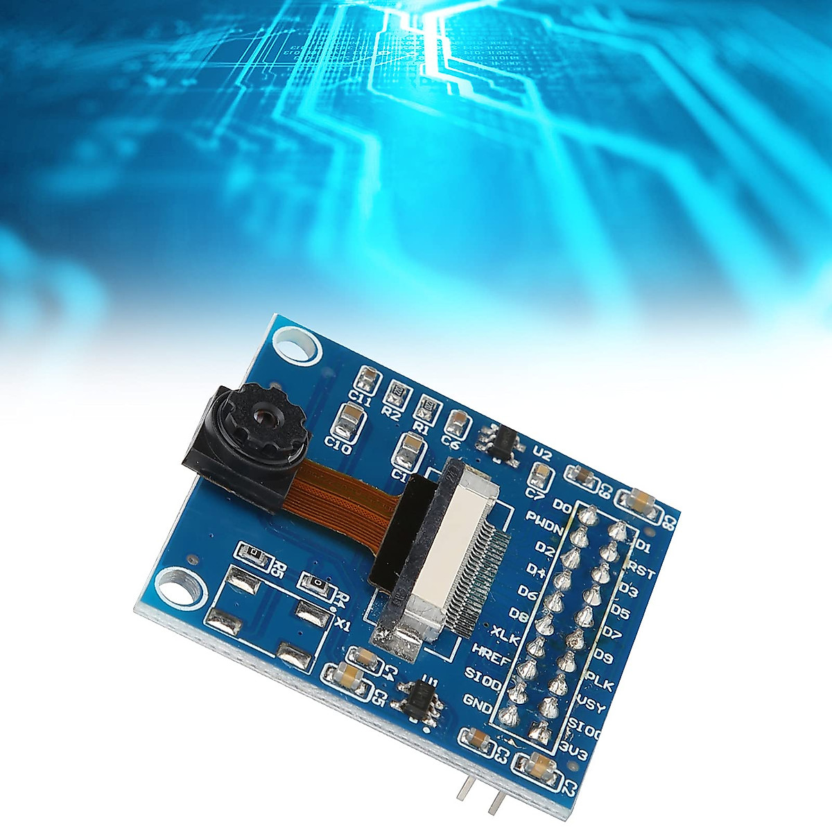 0.3MP OV7725 Camera Module with Adapter Development Board STM32 SCM Computer Components for Beginner