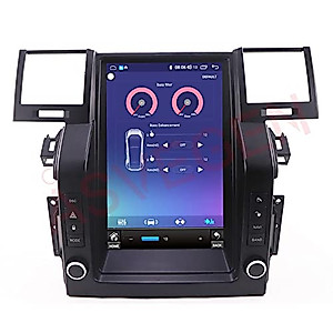 ASVEGEN 12.1 Inch Touch Vertical Screen Android 10.0 Car Stereo GPS Navigation for Land Rover Range Rover Sport 2005-2009, 4+64G
