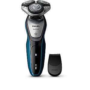 Philips Aquatouch S5420/06, Wet and Dry Men's Electric Shaver with Smartclick Precision Trimmer