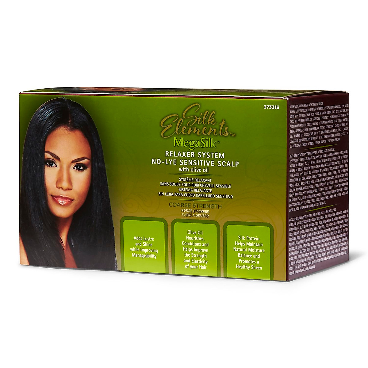 Silk Elements Olive Oil NoLye Course Hair Relaxer