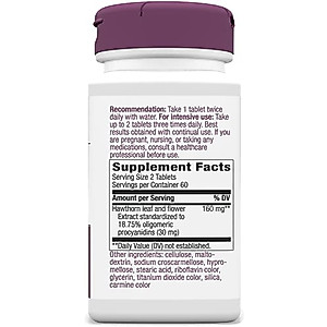 Nature's Way Heart Care Hawthorn Extract, Supports Healthy Heart Function*, 120 Tablets