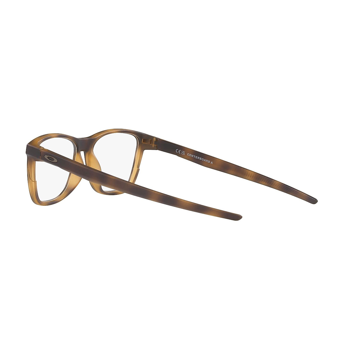 Oakley Men's Ox8163f Centerboard Low Bridge Fit Square Prescription Eyewear Frames, Satin Brown Havana/Demo Lens, 54 mm