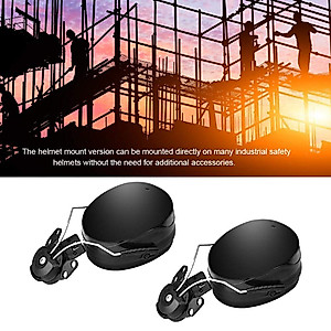 Dioche Foldable Ear Defenders, Noise Reduction Earmuffs with Soft Foam Ear Cups, Hard Hat Earmuffs for Hearing , Soundproof Earmuffs for Shooting, Construction, Yard Work, Firework