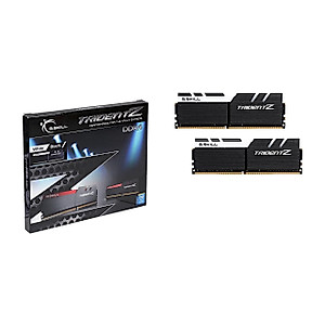 G.SKILL Trident Z Series 16GB (2 x 8GB) 288-Pin DDR4 3200 (PC4 25600) CL16-18-18-38 1.35V Desktop Memory F4-3200C16D-16GTZKW
