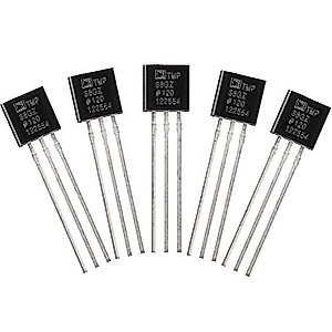 KOOKYE 5pcs TMP36 Temperature Sensor Precision Analog Output for for Arduino Raspberry Pi Microcontroller
