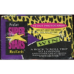 Pro Set Super Stars MusiCards Box