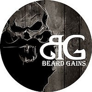 BEARD GAINS Pristine Scented Beard Balm for Men Medium Butter Hold | Nourish, Soften & Condition Facial Hairs | Made in USA