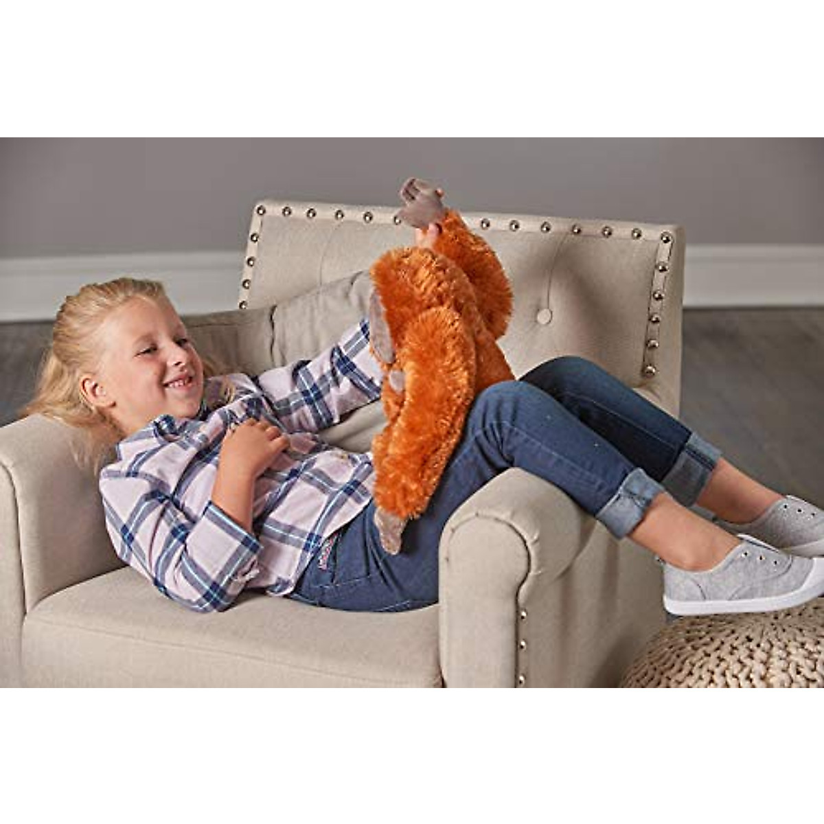 Wild Republic Orangutan Plush, Stuffed Animal, Plush Toy, Gifts for Kids, Cuddlekins 12 Inches