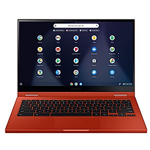 Samsung Galaxy Chromebook 2 XE530QDA-KA1US 13.3" Touchscreen 2 in 1 Chromebook - Full HD - 1920 x 1080 - Intel Core i3 (10th Gen) i3-10110U 2.10 GHz - 8 GB RAM - Fiesta Red