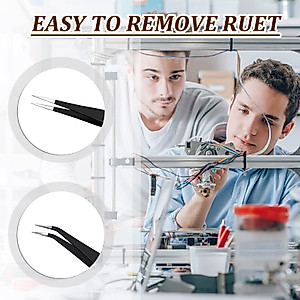 Zhehao 16 Pieces 3D Printer Nozzle Wrench Cleaning Kit,10 Nozzle Cleaning Pins with Storage Box 2 Tweezers 2 Copper Wire Toothbrushes 2 L-shaped Wrench Tool for 3D Printer Accessories