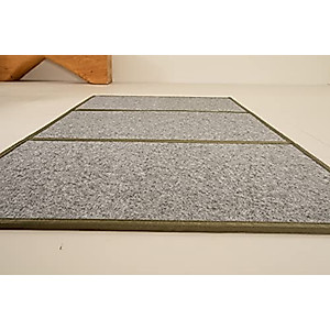 MustMat Tatami Mat Rush Grass Tatami Mattress Japanese Traditional Foldable (Full_xl-55"x82")
