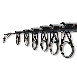 Daiwa Megaforce Tele Spin, 7.87 Feet, 1.41-3.17 Ounce, 6 Parts, Telescopic Fishing Rod