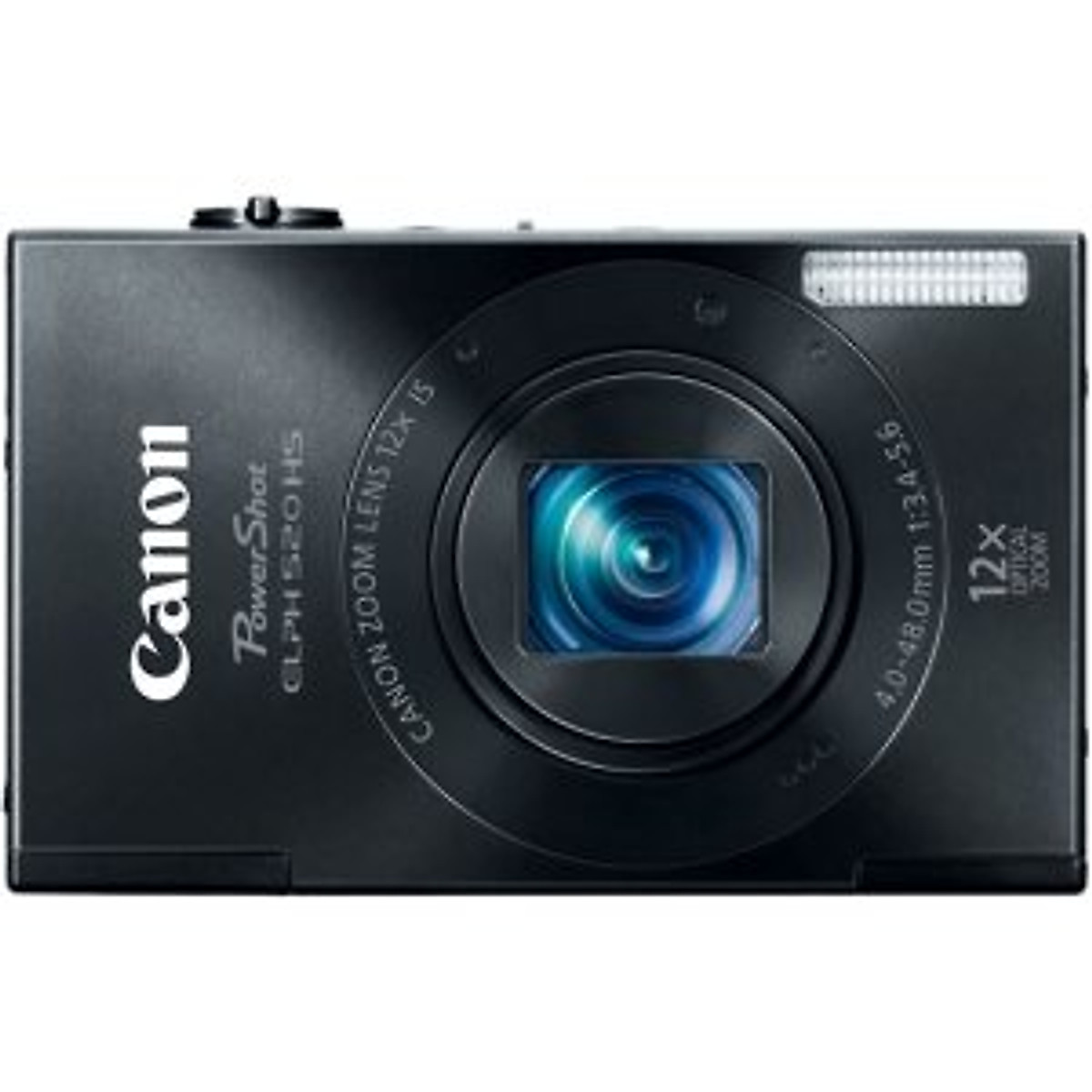 Canon PowerShot ELPH 520 HS 10.1 MP CMOS Digital Camera with 12x Ultra Wide-Angle Optical Image Stabilized Zoom Lens and Full 1080p HD Video (Black)