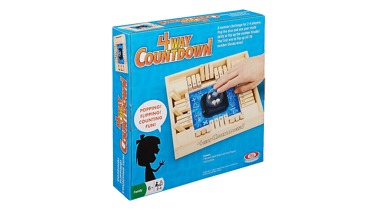 Ideal 4 Way Countdown - Fun Math Game for Kids