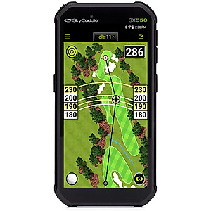 SkyCaddie SX550 Tour Book, Black