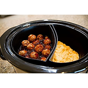 CrockPockets The Original Slow Cooker Divider, Silicone Insert, BPA Free, Dishwasher Safe