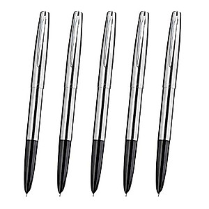 5pcs JINHAO 911 Stainless Steel EF Nib Classic Fountain Pens Set Of 5