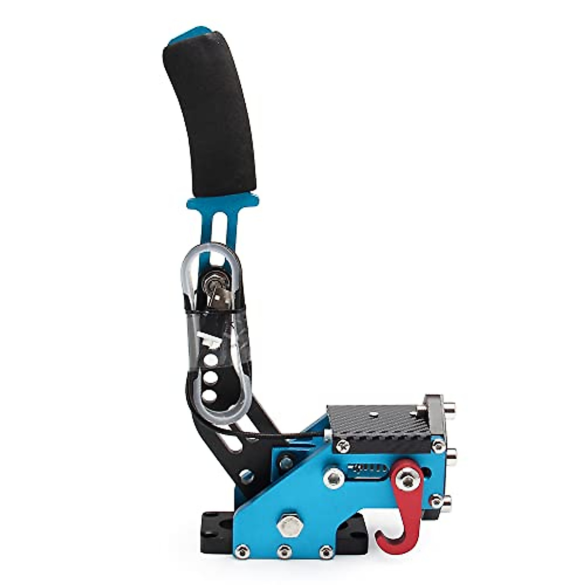 YESHMA 64 Bit USB Handbrake PC Handbrake & Non-Contact Plus Hall Sensor Compatible With G25/27/29/920 T500 T300,Professional Gaming Peripherals using for Racing Games(Blue without Clamp)