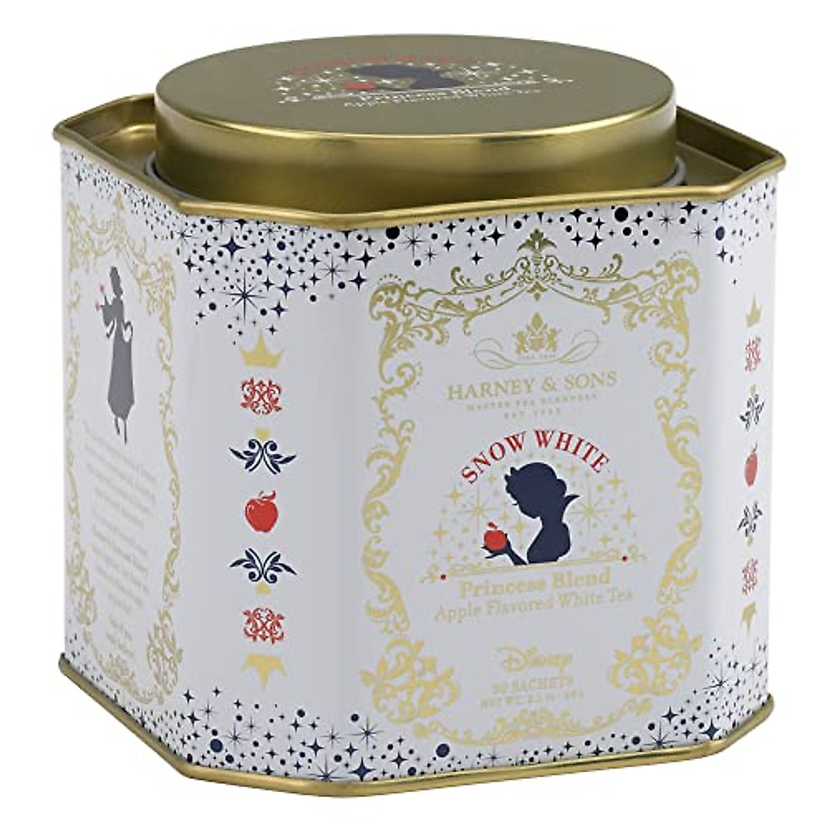 Harney & Sons Snow White Blend, Disney | 30 sachets Apple Flavored White Tea