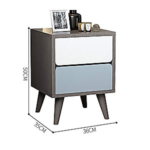 WALNUTA Drawer Bedroom Korean Style Table Side Table Wardrobe Four Corner Bedside Table Bedroom Furniture Cabinet Bedside Table