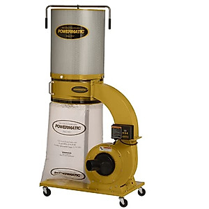 Powermatic PM1300TX-CK Dust Collector, 2-Micron Canister Filter, 1300 CFM, 1Ph 115/230V (1791079K)