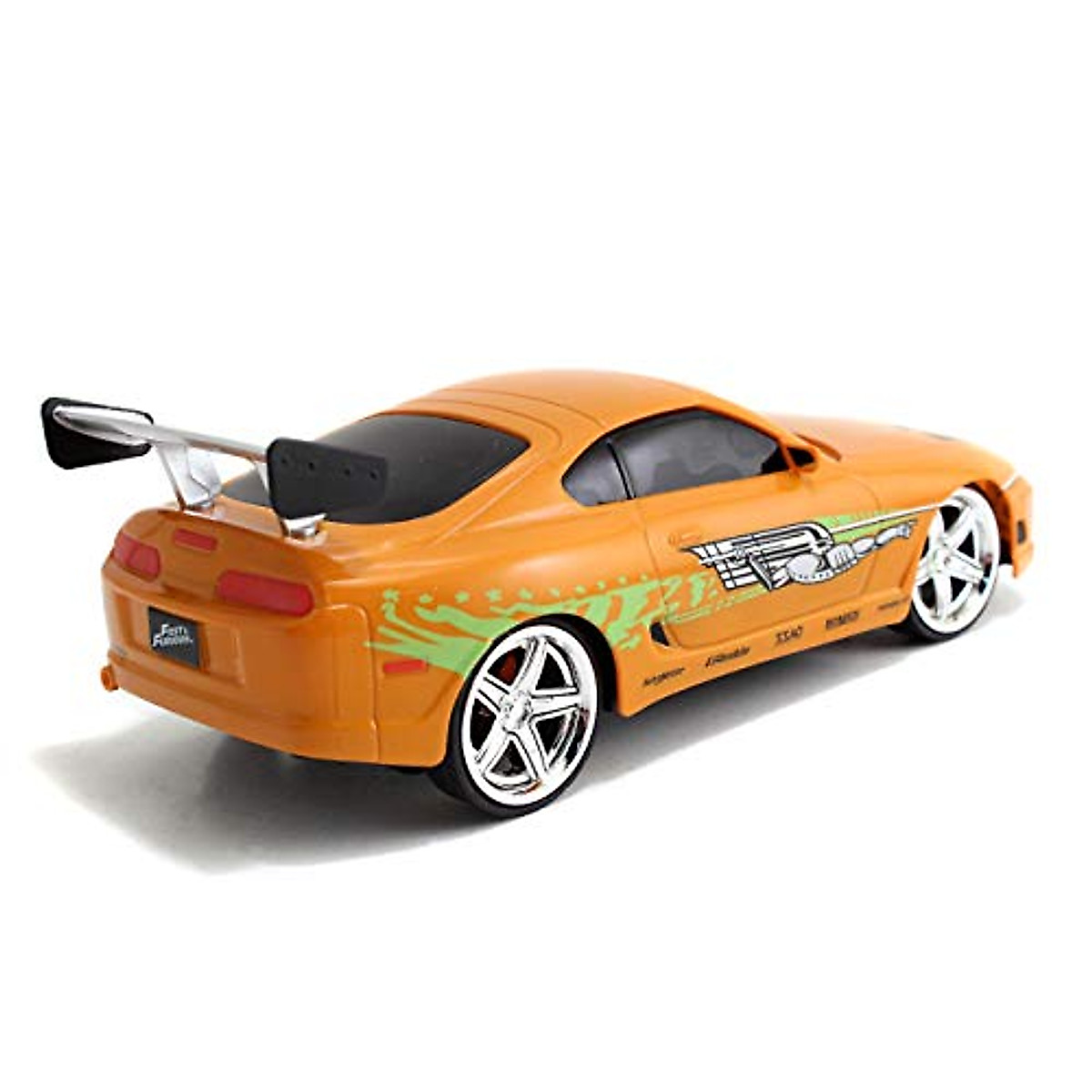 Fast & Furious 1:24 Brian's Toyota Supra RC Radio Control Car, Toys for Kids and Adults