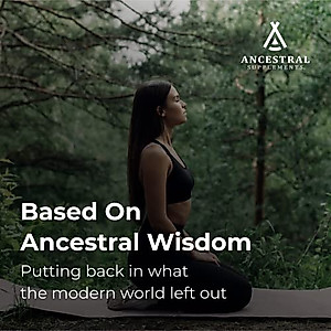 Ancestral Supplements Grass Fed Beef Brain Supplement with Beef Liver, 3000mg, Whole Food Brain Support for Brain, Mood & Memory Health, Brain & Liver Health Formula Capsules, Non-GMO, 180 Capsules