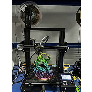 Stronghero3D PETG 3D Printer Filament 1.75mm Rainbow 1kg for Anet Creality Ender3 Prusa