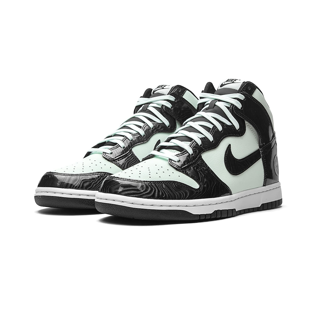 Nike Men's Basketball Shoe, Barely Green Black Barely Green White Black, 10 US