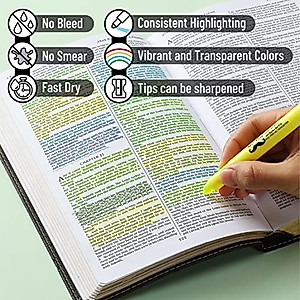Mr. Pen- Bible Journaling Kit with Bible Highlighters and Pens No Bleed, Bible Tabs, Bible Stencils, Bible Ruler, Bible Markers No Bleed, Bible Journaling Supplies, Bible Study Kit, Christian Gifts