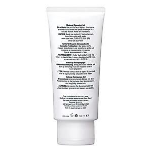 Curel Japanese Skin Care Makeup Cleansing Gel, Gentle Facial Cleanser for Dry, Sensitive Skin, pH-Balanced and Fragrance-Free Japanese Skincare, 4.5 oz (Step 1 of 2-Step Skincare)