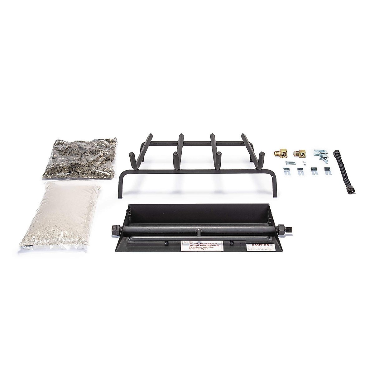 RealFyre Peterson 18" G45 Triple Burner System (NG) Natural Gas (Burner-System Only Logs Not Included)