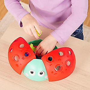 Battat Education – Fine Motor Peg Toy for Toddlers, Kids – Montessori Toy with Pegs – Educational & Developmental Toy – Learning Ladybug – 18 Months + – Learning Ladybug