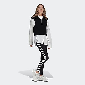 adidas Originals Women's Adicolor Classics 3-Stripes Leggings, Black, Medium