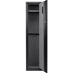 BARSKA New Large Quick Access Biometric Rifle Gun Safe Cabinet (13 in x 13 in x 52.25 in)