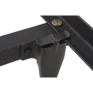 Kings Brand Furniture 7-Leg Adjustable Metal Bed Frame with Center Support Rug Rollers and Locking Wheels for Queen/Full/Full XL/Twin/Twin XL Beds