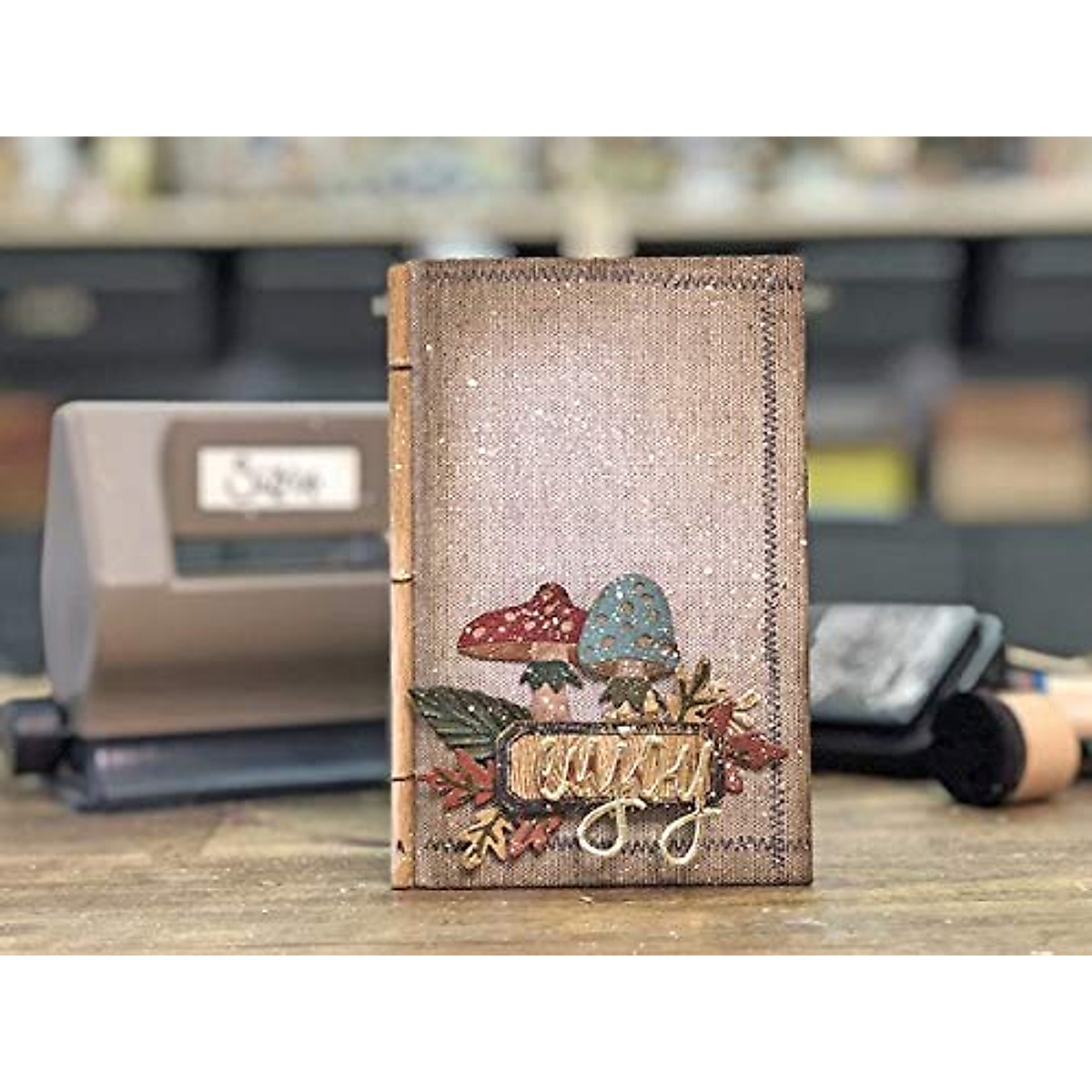 Sizzix Thinlits Dies Funky Foliage by Tim Holtz, 16-Pack, us:one size, Multicolor