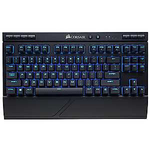 Corsair K63 Wireless Special Edition Mechanical Gaming Keyboard, backlit Ice Blue LED, Cherry MX Red - Quiet & Linear