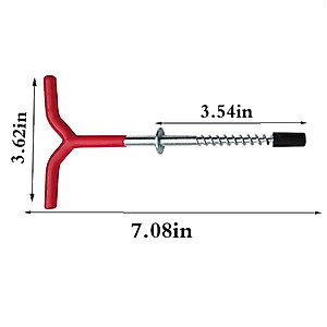 LLDYNW Ice Fishing Rod Holders Ice Augers Winter Fishing Tent Accessories Tent Nail Bracket Holder Spiral Drill Sports Outdoors 2 Pieces