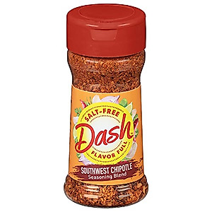 Dash Salt-Free Seasoning Blend, Southwest Chipotle, 2.5 Ounce