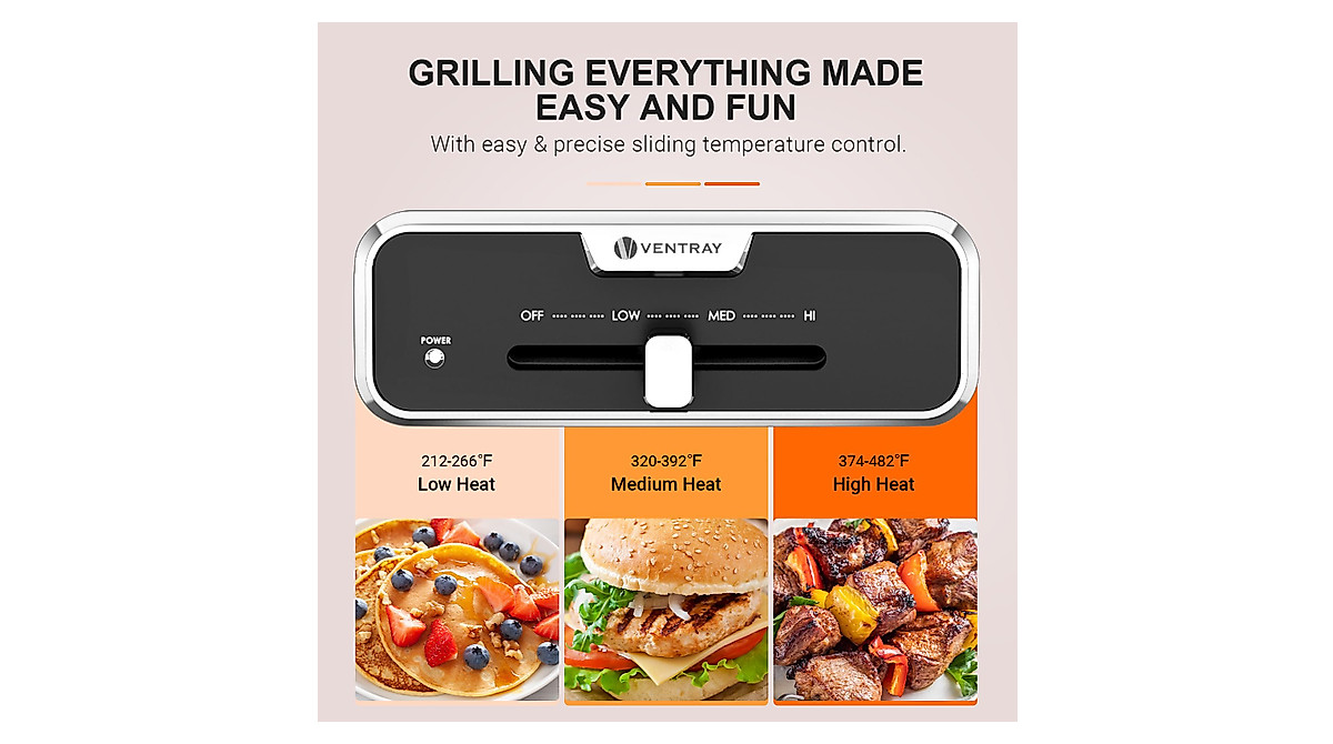 Ventray Electric Skillet: Perfect Indoor BBQ Grill